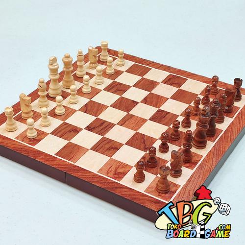 Jual Superior Magnetic Chess - Papan Catur Kayu Magnet Premium Quality ...