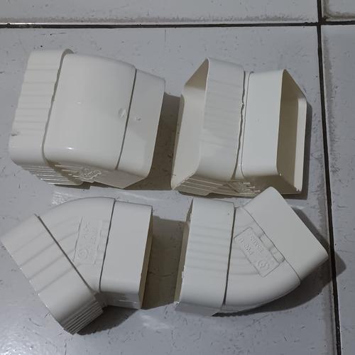 Jual Siku 45 Pipa Air Kotak Talang Alderon Putih Doff - Jakarta Barat ...