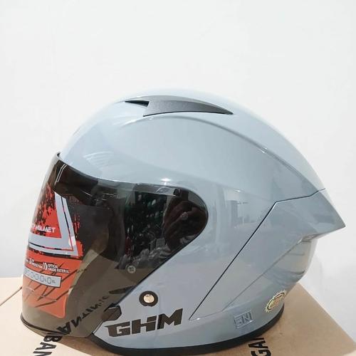 Jual Helm Dewasa Half Face GHM Tipe Force Solid SNI Terlaris Termurah ...