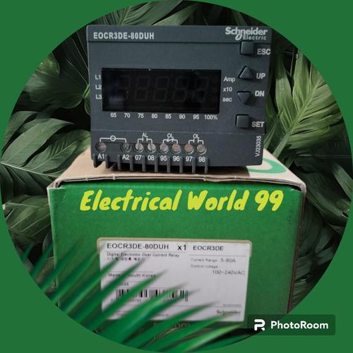 Jual SCHNEIDER DIGITAL ELECTRONIC OVER CURRENT RELAY REF - EOCR3DE-80DUH - Jakarta Pusat ...