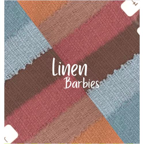 Jual CUCI GUDANG / SALE Kain Linen Barbies harga per 0,5 yard by Aneka ...