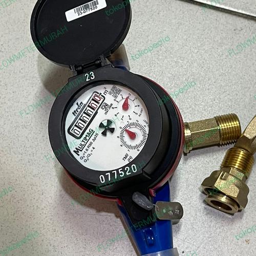 Jual WATER METER ITRON 1/2" INCH/METERAN AIR 1/2" /ITRON/DN15MM ...