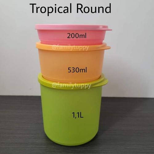 Jual tropical fiesta tupperware set - Jakarta Barat - kirana & plastik ...