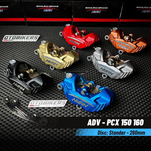 Jual Kaliper Nissin Samurai 4p Kiri PCX ADV 150 160 4 Piston Depan ...
