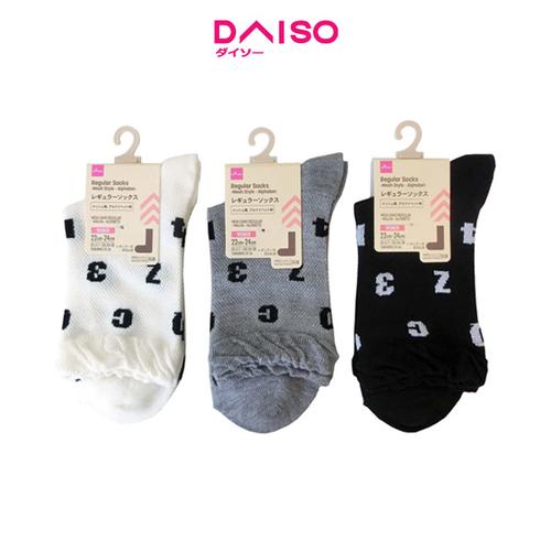 Jual Daiso Regular Socks -Mesh Style - Alphabet- - Jakarta Selatan ...