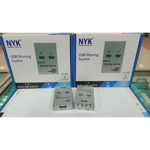 Jual Auto Switch Printer 2 Port Usb / Sharing Switcher 1-2 nyk - Kota ...