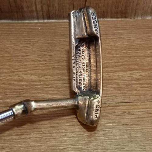 Jual Stick Golf Putter PING Anser-Gold-Used Like New-Original USA ...