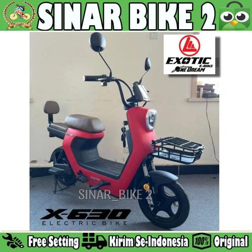 Jual Sepeda Listrik EXOTIC X 630 X-630 X630 Electric Bike 500 Watt ...