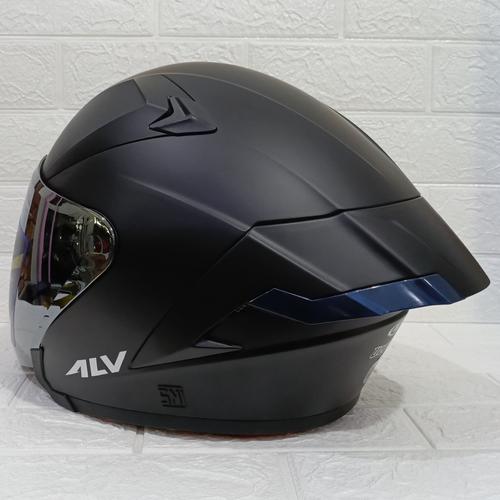 Jual Helm ALV Ultron Pro Warna Solid Helm Viral Kekinian - hitam doff ...