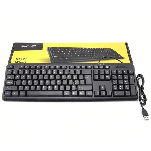 Jual Keyboard USB Kabel R-ONE / Keyboard Kantor R1601 Wired - Kota ...