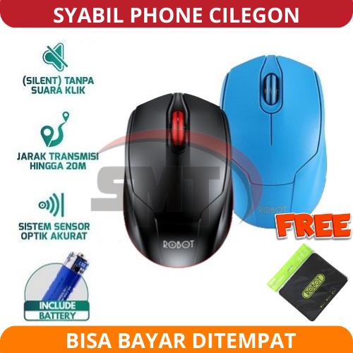 Jual Mouse Wireless Silent ROBOT M310 - Mouse ROBOT M310 2.4 GHz ...