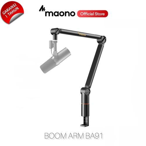 Jual MAONO BA91 Microphone Boom Arm Adjustable 360° with Heavy Duty ...