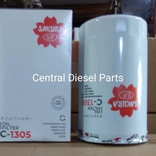 Jual Oil FIlter Oli ZX200 ZX110 EX200-3 SH200 C-1305 C1305 Sakura ...