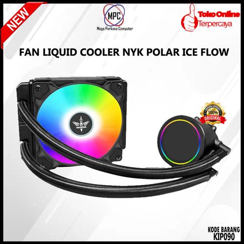 Jual Fan Liquid Cooler Single Fan RGB NYK Nemesis POLAR ICE FLOW - Kota ...