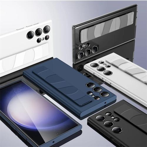 Jual Case Samsung Galaxy S24 Ultra Plus 5G Hand Starp Wrishband Hard ...