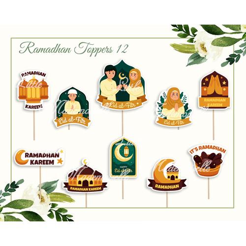 Jual Cupcake Topper Lebaran / Ramadhan / Idul Fitri - besar2 - Kota ...