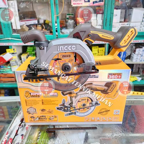 Jual CSLI1402 CORDLESS BATERAI CIRCULAR SAW BLADE MINI 5" 20V UNIT ...