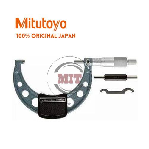Jual Alat Ukur Diameter Outside Micrometer Mitutoyo 75 – 100 MM #103 ...