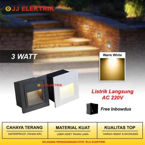 Jual Lampu LED Dinding Tangga Step Light 3 W Watt Tanam Inbow Good ...