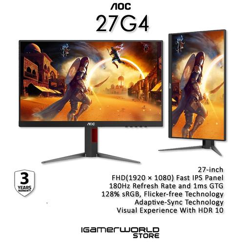 Jual LED AOC 27G2 Gaming Monitor 27"inch 144hz - 27G4 - Kota Medan ...