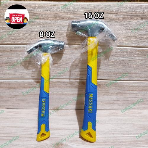 Jual Palu Kambing Besi Magnet 8 OZ 16 OZ Martil Tanduk MASSAKI Gagang ...