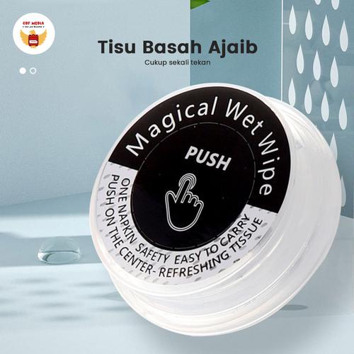 Jual Magical Hand Wipes - Compressed Hand Towel - Disposable Press ...