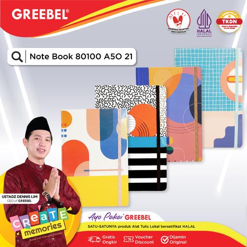 Promo GREEBEL NOTE BOOK 80100 A5O 21/ Agenda/Planner Lucu unik/Buku ...