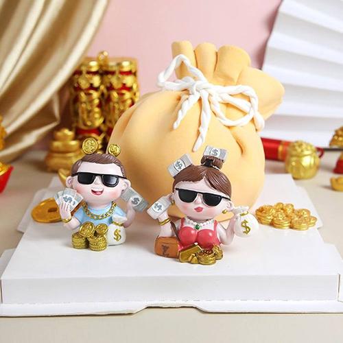 Jual CAKE TOPPER TEMA RICH / TOPPER RICH HAPPY BIRTHDAY/ TOPPER MONEY ...