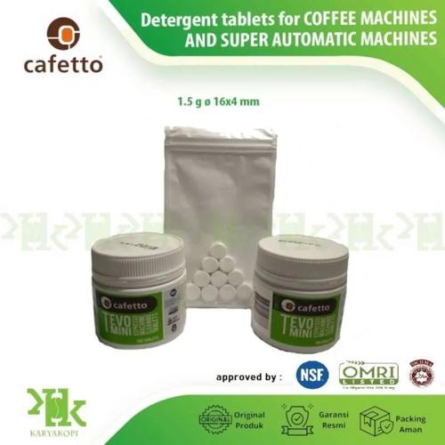Promo Cafetto Cleaning Tablet All Coffee machine brand 100% Original ...