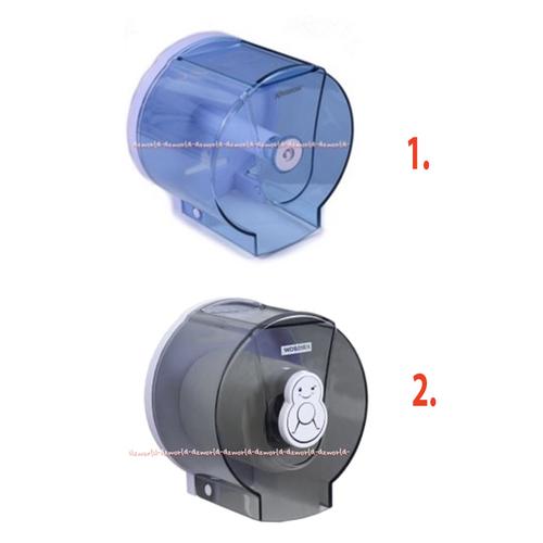 Jual Krisbow Paper Dispenser Tempat Alat Roll Tissue Toilet Tempat Tisu ...