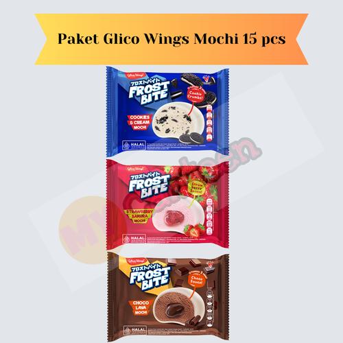 Promo Paket Ice Cream Glico wings mochi 15 pcs - Jakarta Pusat - My ...