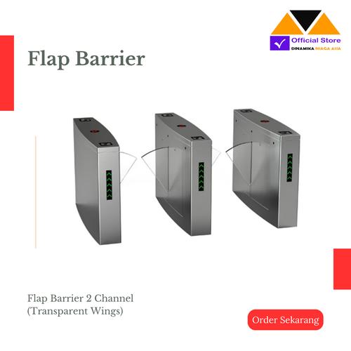 Jual Flap Barrier 2 Line Gate Gerbang Masuk Otomatis Pintu Lobby ...