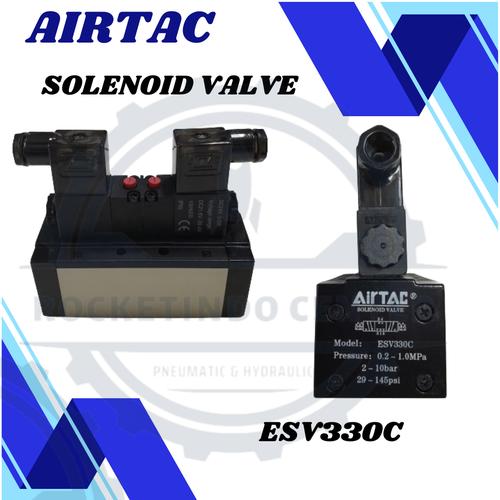 Jual AIRTAC ESV330C TERMINAL SOLENOID VALVE / ESV 330C - AC220 - AC220 - Jakarta Barat ...
