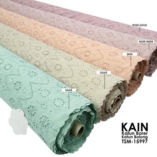 Jual Kain Brukat / Kain Brokat CTTN Borer 15977 - Rose Gold - Skin ...