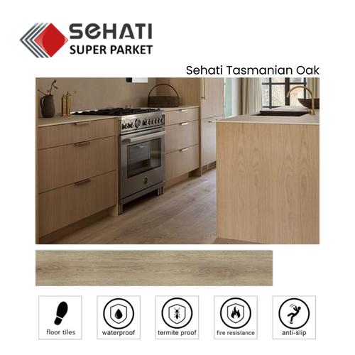 Promo Sehati Super Parket Tasmanian Oak Lantai Kayu / SPC / Vinyl 88150 ...