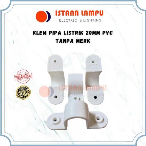 Jual KLEM PIPA LISTRIK 20MM PVC TANPA MERK (SATUAN) - Kota Semarang ...