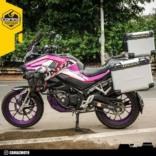 Jual Paket Side Rack Heavy Duty dan Side Box Coriaz Honda CB150X - Kota ...