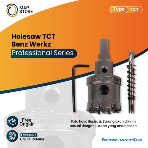 Jual Mata Bor Holesaw TCT 54mm / Mata Bor Plong Metal Besi By Benz ...