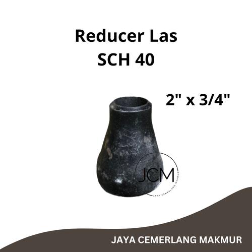 Jual Reducer Las SCH 40 uk 2 x 3/4 Inch / Reducer Besi S40 Concentric ...