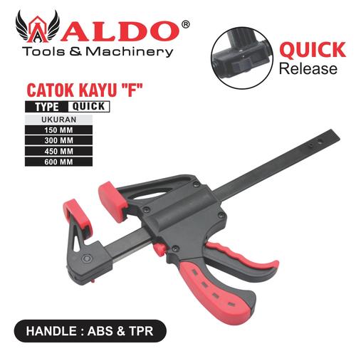 Jual CATOK KAYU "F" TYPE QUICK MERK ALDO - 600mm - Kota Surabaya - ALDO ...