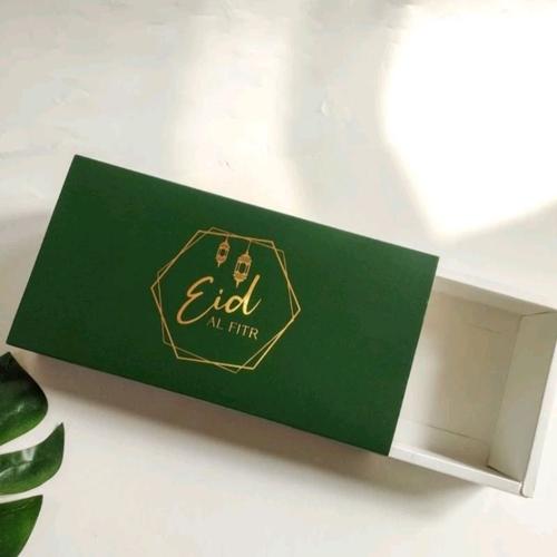 Jual dus kue brownies lebaran model sliding box ogura idul fitri ...
