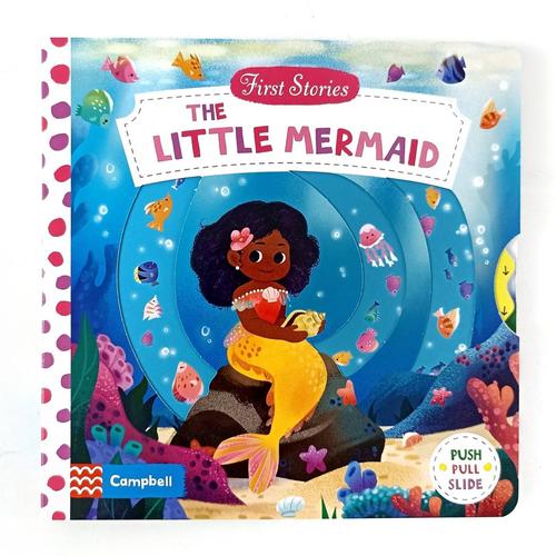 Jual First Stories: The Little Mermaid - Push Pull Slide Board Book ...