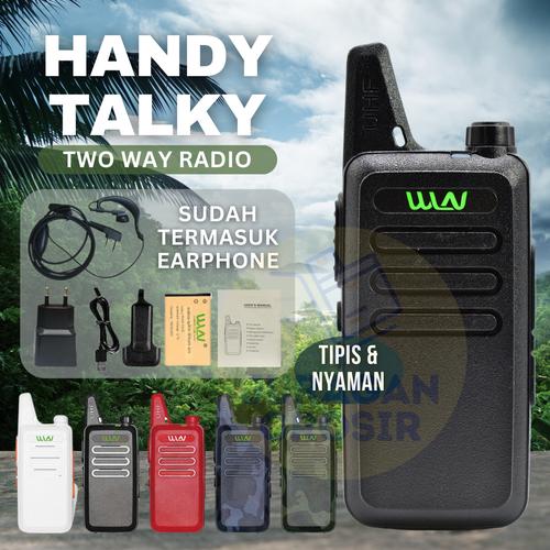 Jual HT WLN KD - C1 HT UHF Free Handsfree Lengkap KDC1 WLAN ORIGINAL ...