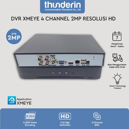Jual DVR Xmeye 4CH 2MP Resolusi FUll HD/DVR 4 Channel 2 Megapixel Xmeye ...