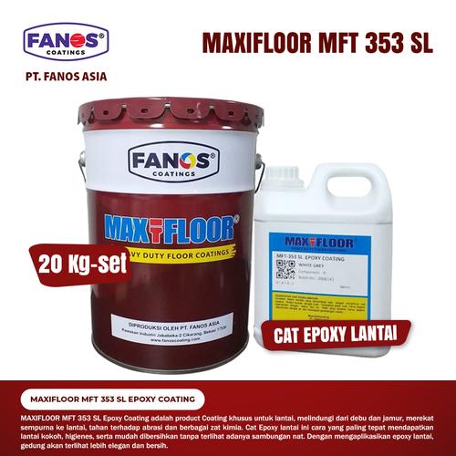 Jual Cat Lantai MAXIFLOOR MFT 353 SL Epoxy Coating (20 Kg-set ...