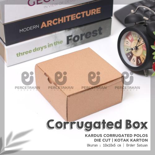 Jual KARDUS CORRUGATED 10X10X5 CM | DIE CUT | KOTAK KARTON | BOX ...