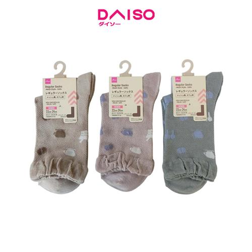 Jual Daiso Regular Socks -Mesh Style - Cafe- - Jakarta Selatan - DAISO ...
