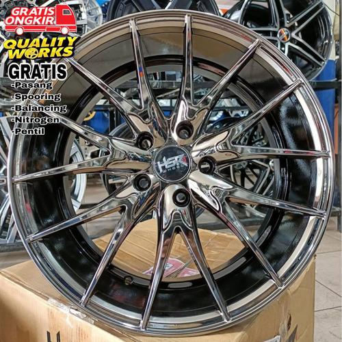 Jual Velg Black Chrome Ring 18 Hsr Pallas Mobil Xpander, Innova, Terios - Kota Surabaya ...