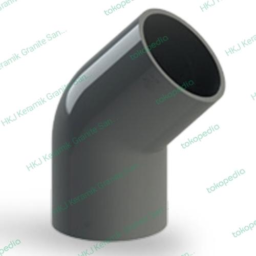 Jual Pipa Sambung siku Pipa Conector 45° Elbow By Rucika - Kota Bandung ...