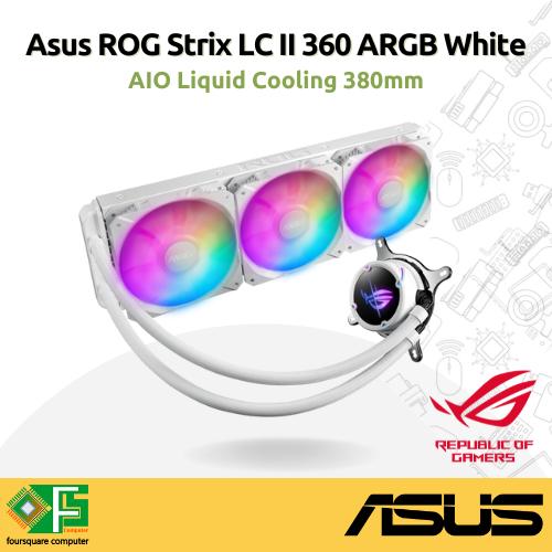 Jual Asus ROG STRIX LC II 360 ARGB White Edition | AIO Water Cooling ...